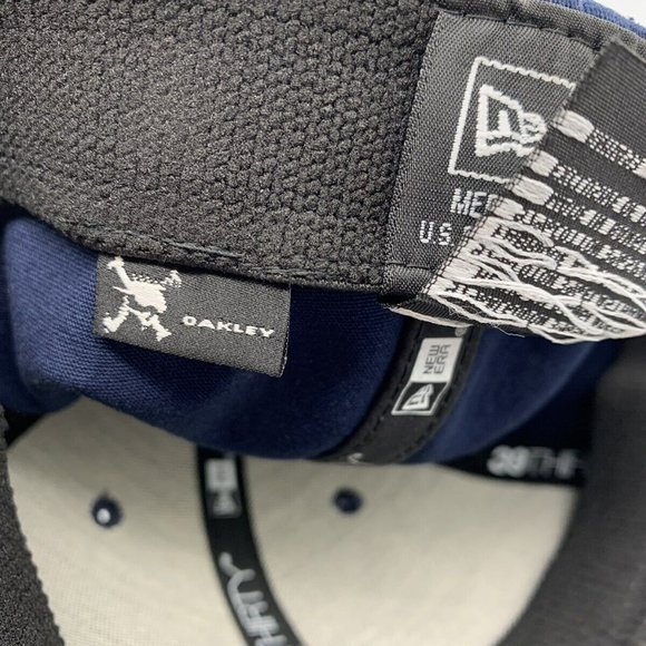 New Era | Accessories | Oakley Blank Dotted Ml 39thirty New Era Hat Stretch Fitted Cap | Poshmark